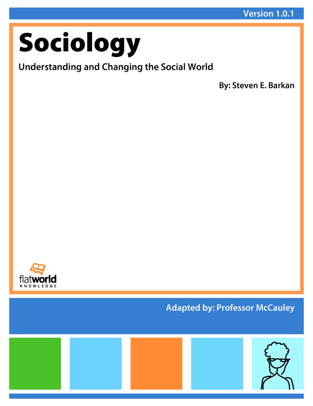 Required Reading - Sociology: Understanding and Changing the Social ...