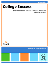 College Success v1.0.1 | Textbook | FlatWorld