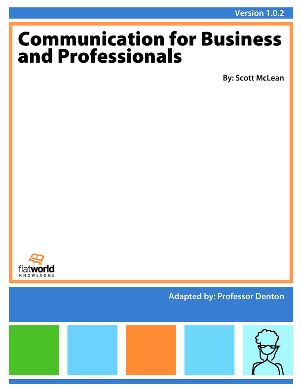 Required Reading - Business Communication for Success v1.0.2 | Textbook