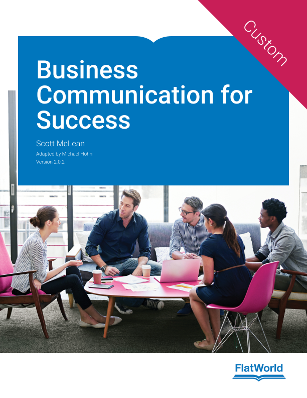 Required Reading - Business Communication for Success v2.0.2 | Textbook