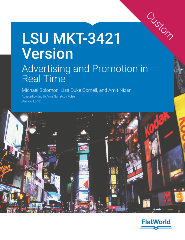 Required Reading - LSU MKT-3421 Version: Advertising and Promotion in ...